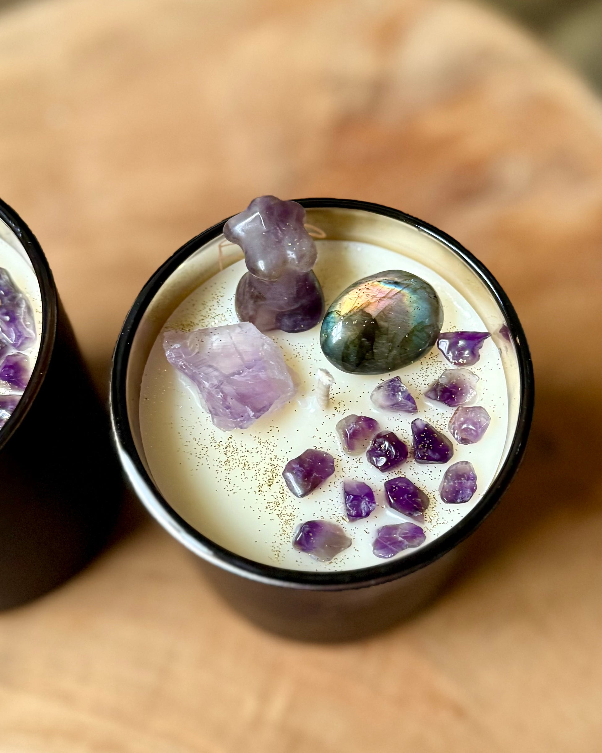 Mystic Curvy Goddess Candle – Lola, Moon and Stars